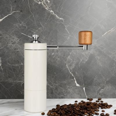China Modern Design Style Ceramic Burr Manual Coffee Bean Grinder with Adjustable Settings for sale