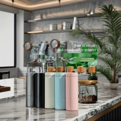 China Eco-friendly Ceramic Burr Manual Coffee Bean Grinder Perfect Houseware for Coffee Lovers for sale