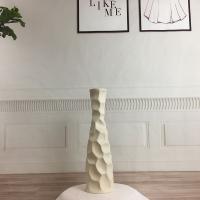 China MATT Glaze Type 16-Inch Slim Ceramic Flower Vase for Traditional Tabletop Decoration for sale