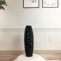 China MATT Glaze Type 16-Inch Slim Ceramic Flower Vase for Traditional Tabletop Decoration for sale