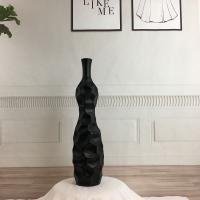 China MATT Glaze Type 16-Inch Slim Ceramic Flower Vase for Traditional Tabletop Decoration for sale