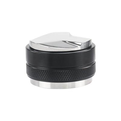 China 54mm Coffee Distributor and WOOD Eco-Friendly 58mm Dual Head Espresso Tamper for Kitchen for sale
