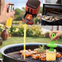China Versatile Glass Spray Bottle 200ml for Oil Vinegar Soy Sauce BBQ Kitchen Dispenser for sale
