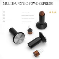 China Professional Barista Essential 2-in-1 Constant Pressure Coffee Tamper with WDT Needles for sale