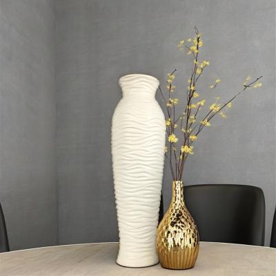 China Contemporary Nordic Ceramic Flower Vase for Modern Home Decor Art Design Tabletop Piece for sale