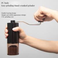 China 25g-30g Capacity Stainless Steel Conical Burr Manual Coffee Grinder for Precise Grinding for sale