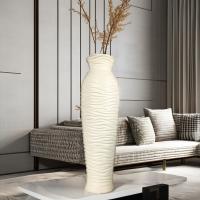China Popular Home Living Room Ornament Nordic Ceramic Decor Flower Vases with Art Design for sale