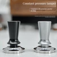 China Baristas' Choice Custom Logo Aluminium Alloy Coffee Tamper with Spring Load Calibrated for sale