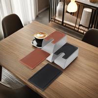 China Black Espresso Tamper Station with Eco-Friendly Stainless Steel and Solid Wood Base Ceramic Type None for sale