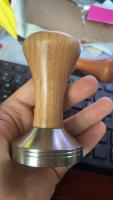 China Metal Plastic Type Coffee Tamper Portable 51mm 53mm 58mm Espresso Tamper for Baristas for sale