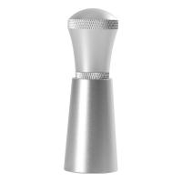 China Stainless Steel Coffee Powder Mixing Tool Ceramic Espresso Needle Dispenser with Stand for sale