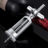 China Multifunctional Zinc Alloy and Stainless Steel Bar Accessory Red Wine Bottle Opener Corkscrew for sale