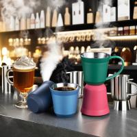 China 80ML Double-Layer Stainless Steel 304 Coffee Cup Party-Ready Heat Insulation in Style for sale