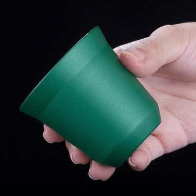 China Double-Layer Stainless Steel 304 Coffee Cup 80ML Heat Insulation Mug for Party Events for sale