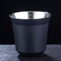 China Classic 80ML Heat-Insulated Double-Layer Stainless Steel 304 Coffee Cup for Party Occasions for sale