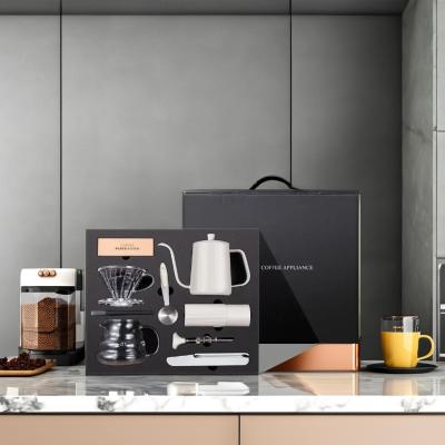 China Travel-friendly Manual Coffee Grinder with 48mm Flat Burr and Stainless Steel Body for sale