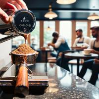 China Customizable Barista Coffee Dosing Cup Stainless Steel for Perfect Brewing Experience for sale