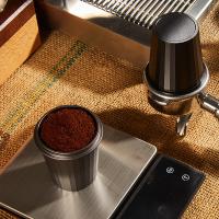 China Create Perfectly Frothed Milk with this Stainless Steel Coffee Dosing Cup and Frother for sale
