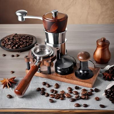 China Modern Tamping Station for Coffee and Tea Enthusiasts at Home Functional Organizer for sale