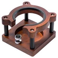 China Commercial Buyer Coffee Shops Solid Wood Tamping Station and Organizer for All Tamper Sizes for sale