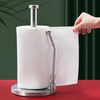 China Wedding Occasion Normal Size Stainless Steel Kitchen Paper Roll Holder for Paper Towel Rack for sale