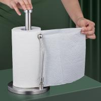 China Wedding Occasion Normal Size Stainless Steel Kitchen Paper Roll Holder for Paper Towel Rack for sale