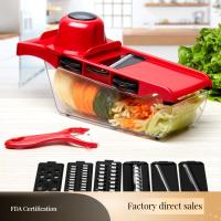 China 16-in-1 Manual Stainless Steel Food Processor with Customized Logo and Garlic Knife for sale