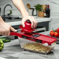 China 16-in-1 Manual Stainless Steel Food Processor with Customized Logo and Garlic Knife for sale