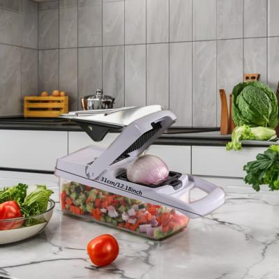 China Upgrade Your Culinary Skills with this 22-Function Vegetable Slicer 2024 Food Chopper for sale