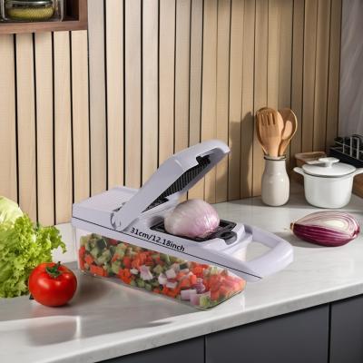 China Genius 22-Function Stainless Steel Bamboo Food Chopper Your Versatile Kitchen Tool for sale