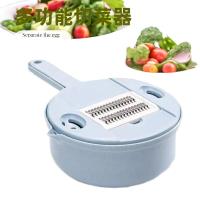 China Logo Customized Stainless Steel Bowl Shaped Slicer Versatile Bamboo Tool for Chopping for sale