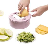 China Number of Pieces 1 Hand Vegetable Slicer Stainless Steel Bowl Multifunctional Tool for sale