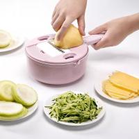 China Customized Logo Multifunctional Fruit Vegetable Bowl Slicer for Modern Gourmet Kitchen for sale