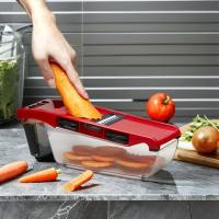 China Food Grade Material Multi-functional 16 in 1 Manual Vegetable Cutter for Healthy Meals for sale