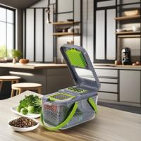 China BAMBOO 22 in 1 Multi-functional Vegetable Cutter Food Chopper Fruit Slicer Food Cutter for sale