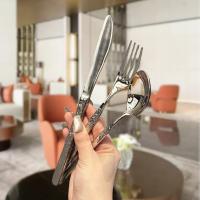 China Back to School Knight Series Stainless Steel Cutlery Set for Sustainable Wedding for sale