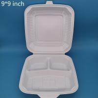 China Simplicity Style Disposable Square Plastic Lunch Box Microwave Safe Stackable Container for sale