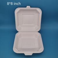 China Simplicity Style Disposable Square Plastic Lunch Box Microwave Safe Stackable Container for sale