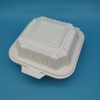 China Simplicity Style Disposable Square Plastic Lunch Box Microwave Safe Stackable Container for sale