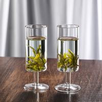 China Contemporary Glass Infuser for Temperature Green Tea Tall Straight Cylinder Giveaways for sale