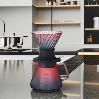 China Stainless Steel Filter Hand Drip Pot Percolators for Serving Spoon Production Materials for sale
