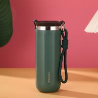 China Customized Logo 350ml 450ml Stainless Steel Coffee Mugs Portable for Office and Camping for sale