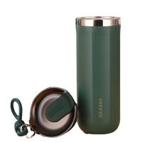 China Customized Logo 350ml 450ml Stainless Steel Coffee Mugs Portable for Office and Camping for sale