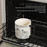 China Retro Coffee Mugs Ideal for Serving Coffee Milk Tea Juice or Other Beverages for sale