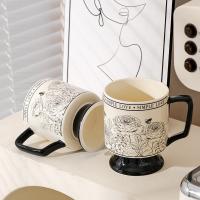 China Retro Coffee Mugs Ideal for Serving Coffee Milk Tea Juice or Other Beverages for sale