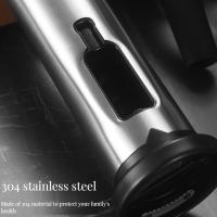 China Newest Battery Operated Smart Auto Pourer Rechargeable Wine Opener Stainless Steel for sale