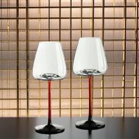 China WINE GLASS Hand Blown Europe-Style Colored Stemmed Crystal Glass Wine Glasses for Present for sale