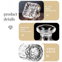 China Glass Metal Type Lead-Free Crystal Decanter Whiskey Tumblers for Any Occasion for sale