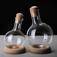 China Whisky Wine Decanter Hand-Blown Borosilicate Glass Wine Dispenser for Red Wine Bar Sets for sale