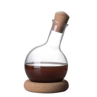 China Whisky Wine Decanter Hand-Blown Borosilicate Glass Wine Dispenser for Red Wine Bar Sets for sale